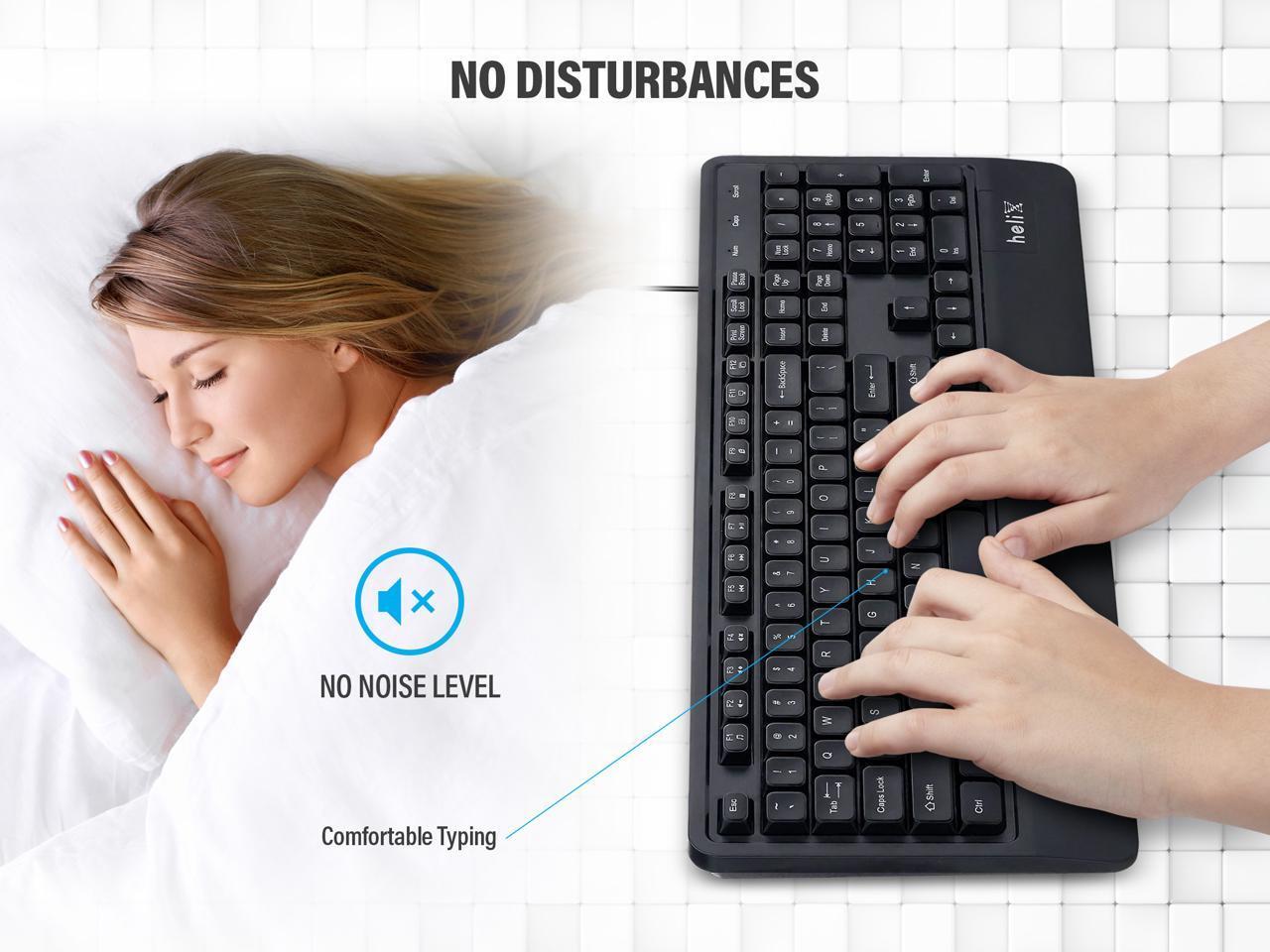 Rosewill HKM100 Wired Black Keyboard and Mouse 840951134122| eBay