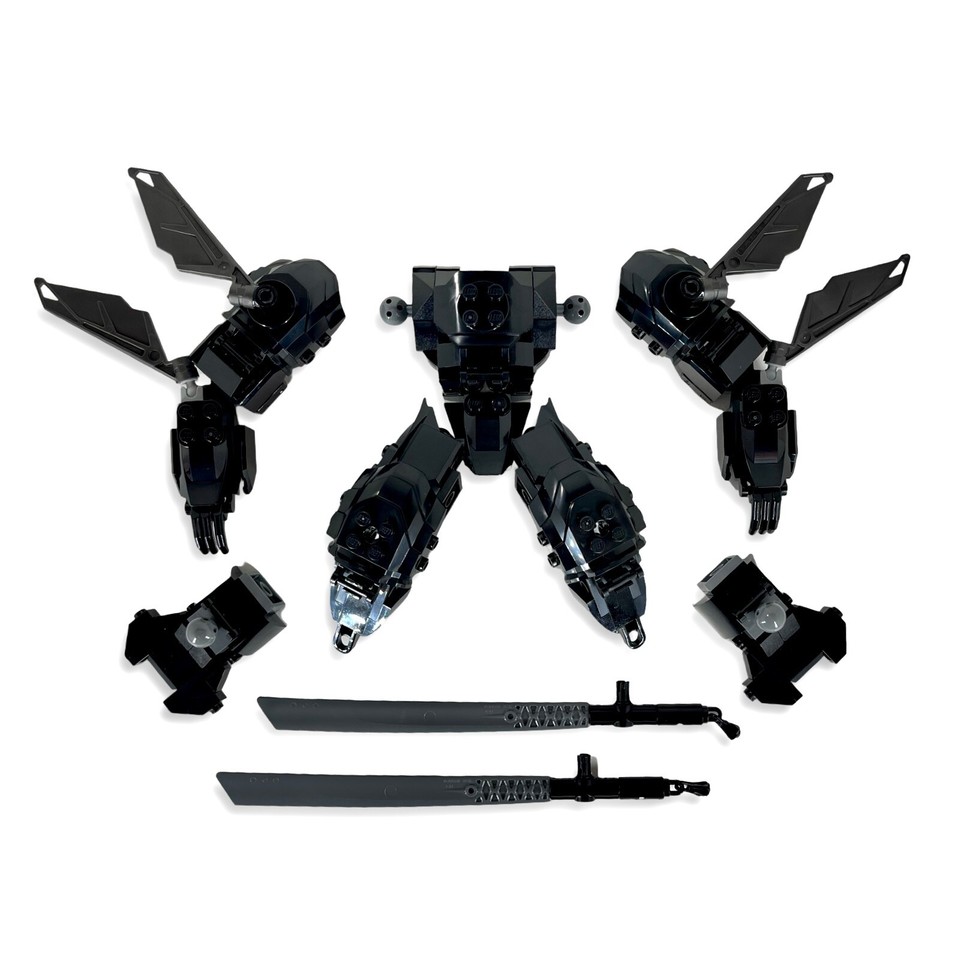 LEGO NINJAGO 71808 MOD Element Mech – Black Edition (Custom Build ...