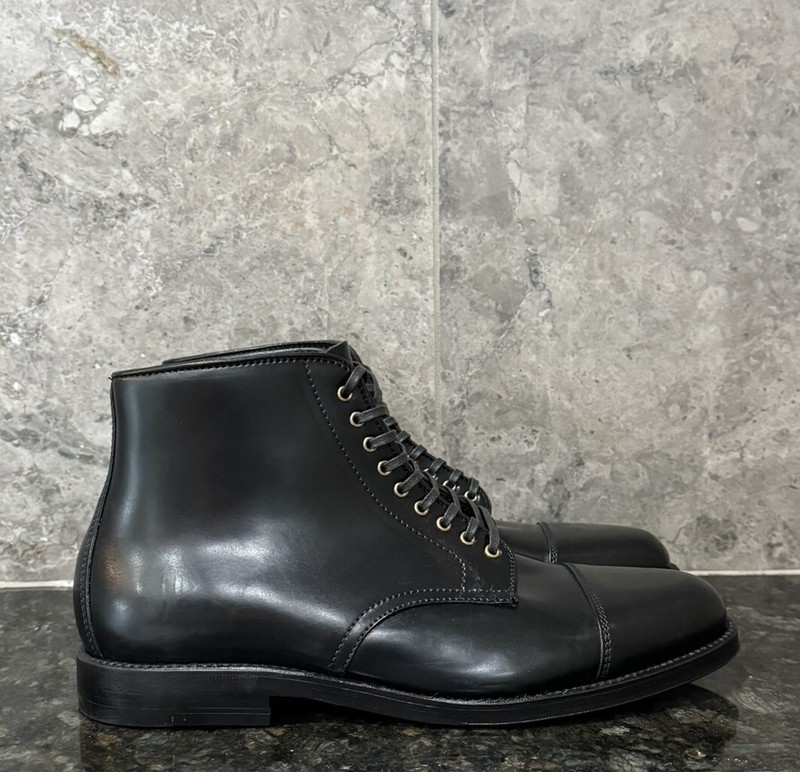 Alden D2852 Black Shell Cordovan Cap Toe Boot | Alden Model Project