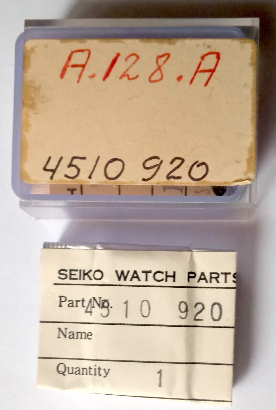 1 PC Seiko - 4510920 - for Cal. A128.A Part Pieces Watch Replacement ...