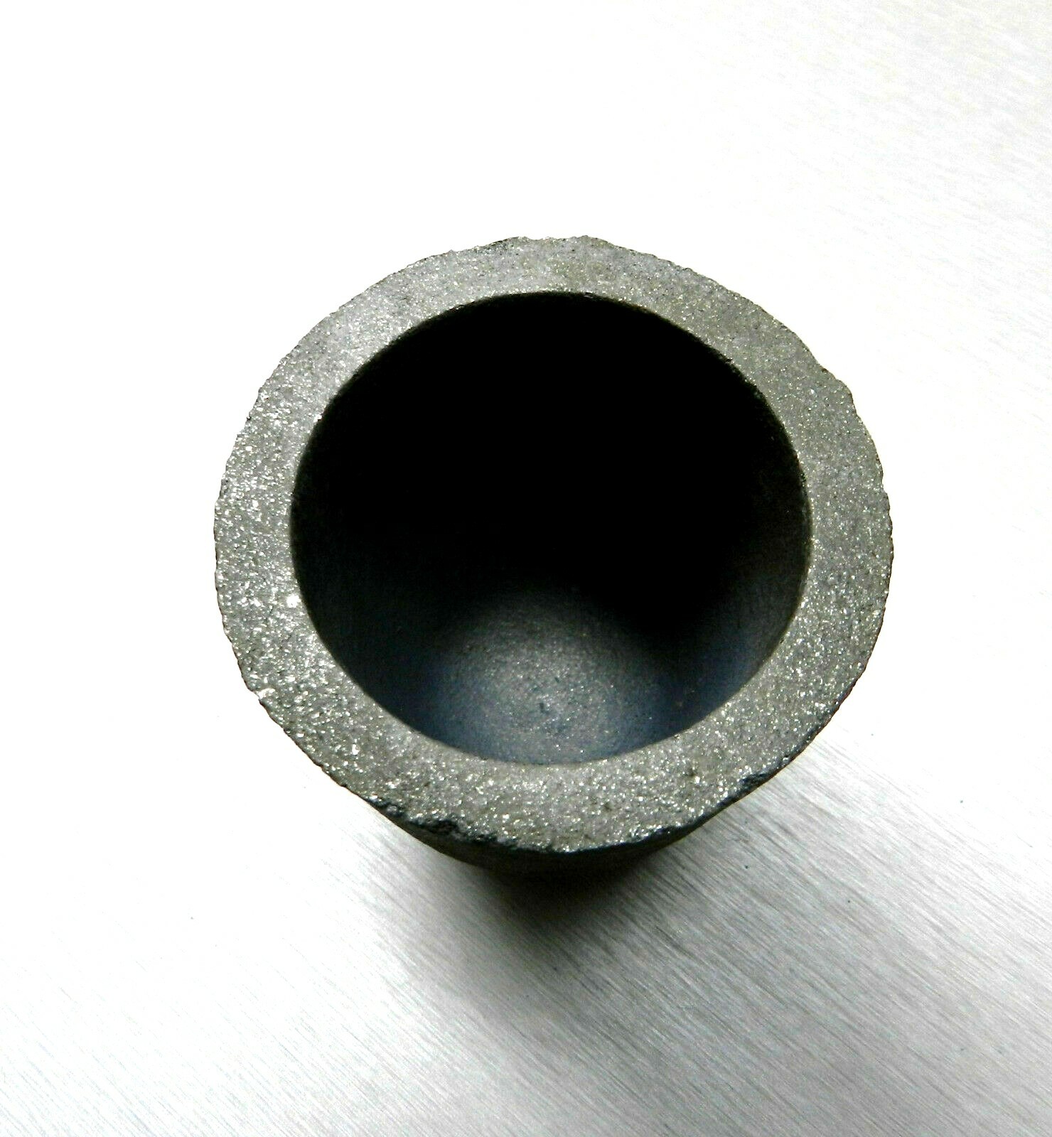 2 Melting Crucibles Clay Graphite 1 and 2 Kilo Capacity Melt Gold ...