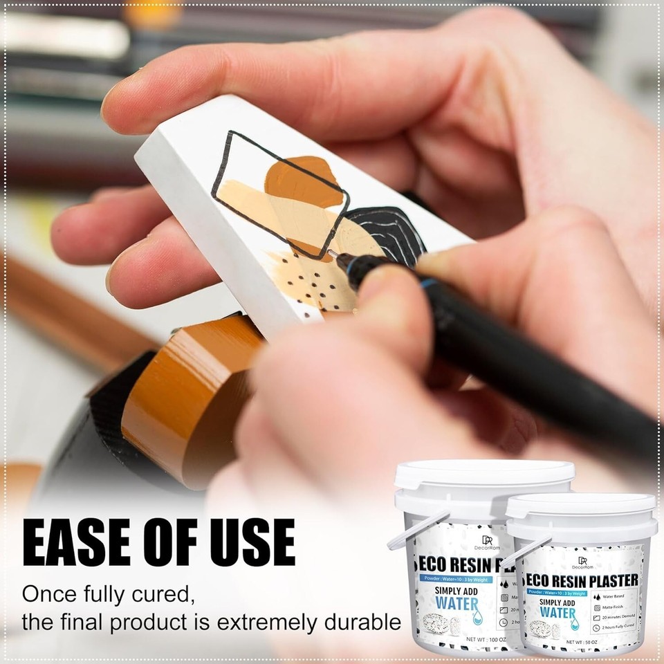 Eco Resin Casting Powder - 1400g / 50oz Fast Cured Plaster Casting Powder for | eBay