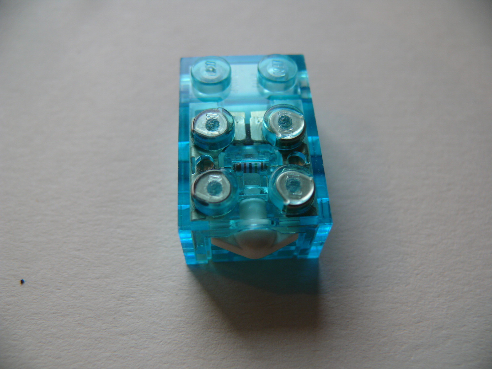 Lego 1 connecteur electrique 8482 8483/ 1 electric sensor brick w ...