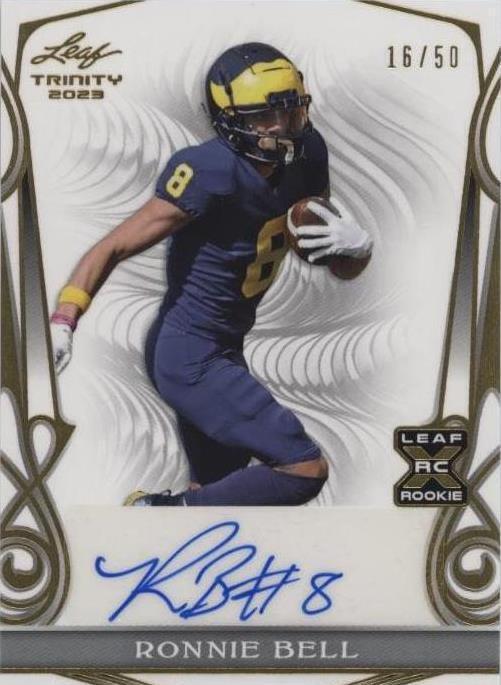 2023 Leaf Trinity - Ronnie Bell #BA-RB2 White Gold /50 (AU, RC) for ...