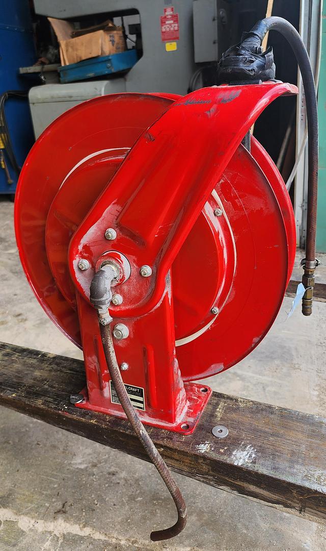 Reelcraft Air Hose Reel New REELCRAFT Oil Hose Reel 2600psi 30ft 3/8"