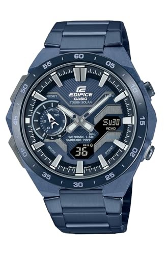 CASIO Watch EDIFICE COOL BLUE EDITION WINDFLOW ECB-2200YCB-2AJF Men's ...