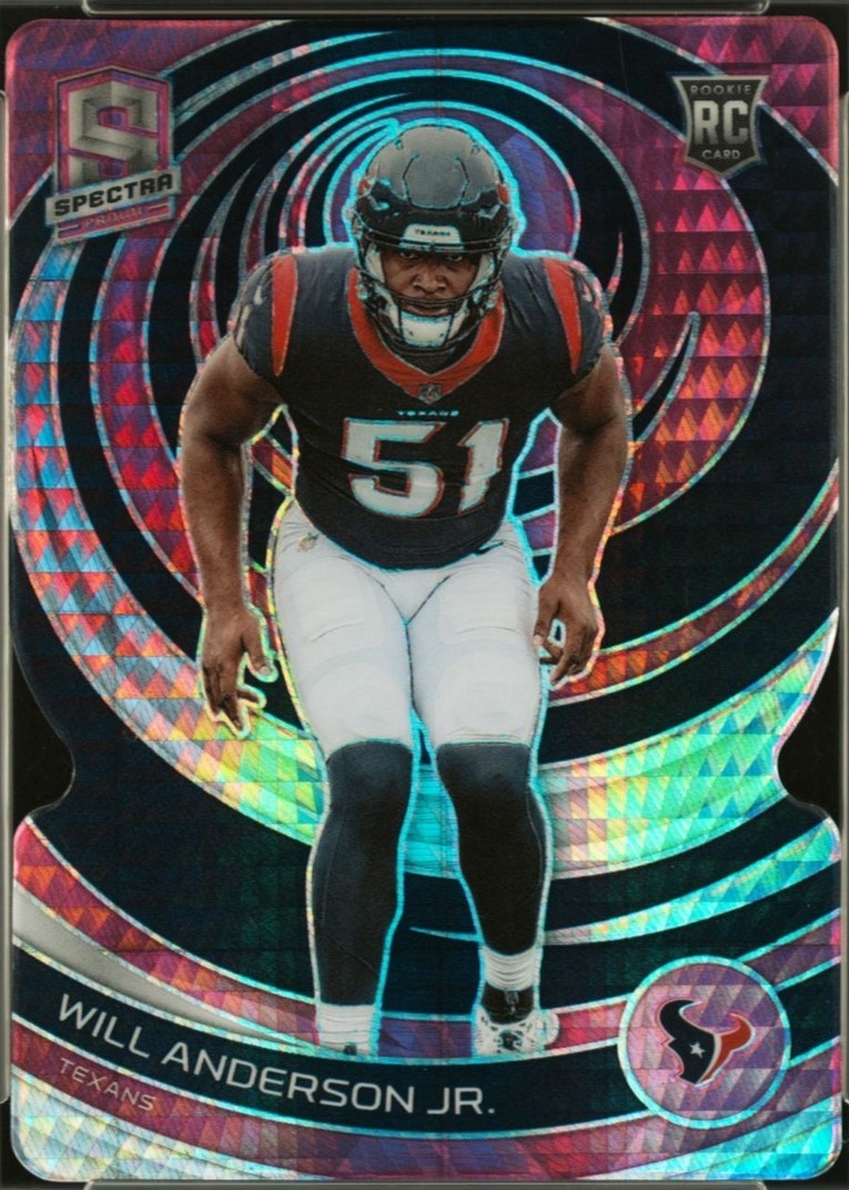 2023 Panini Spectra - Rookies Will Anderson #113 Neon Pink Prizm Die ...