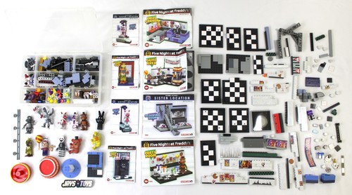 Lot of McFarlane Five Nights at Freddy's FNAF Construction Sets | eBay