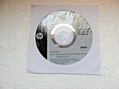 HP Driver Recovery DVD HP Windows 7 Prodesk 80924-40B22 CD ONLY | eBay
