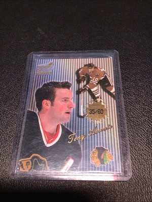 1999-00 Pacific Aurora Strips Premiere Date Tony Amonte Parallel 35/60 ...