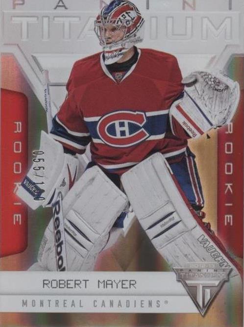 2012-13 Panini Rookie Anthology - Titanium Rookies Robert Mayer #6 ...