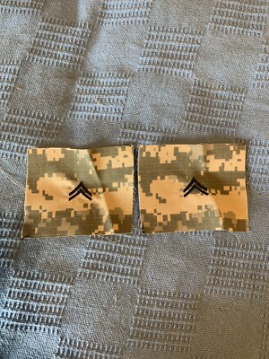 US Army UCP Universal E-4 Corporal Hat Rank Patch New Old Stock | eBay