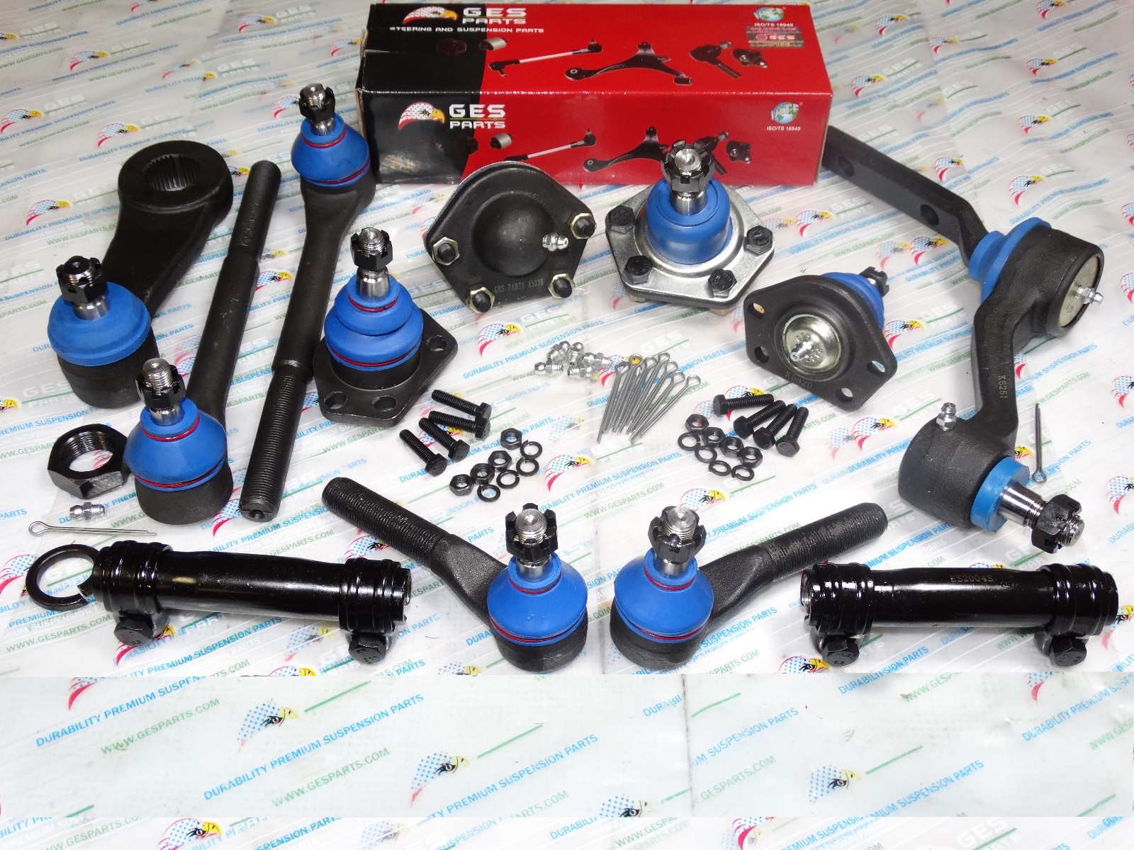 4WD 12PCS Suspension & Steering Kit Blazer S10 Sonoma Jimmy K5320 K6251 ...