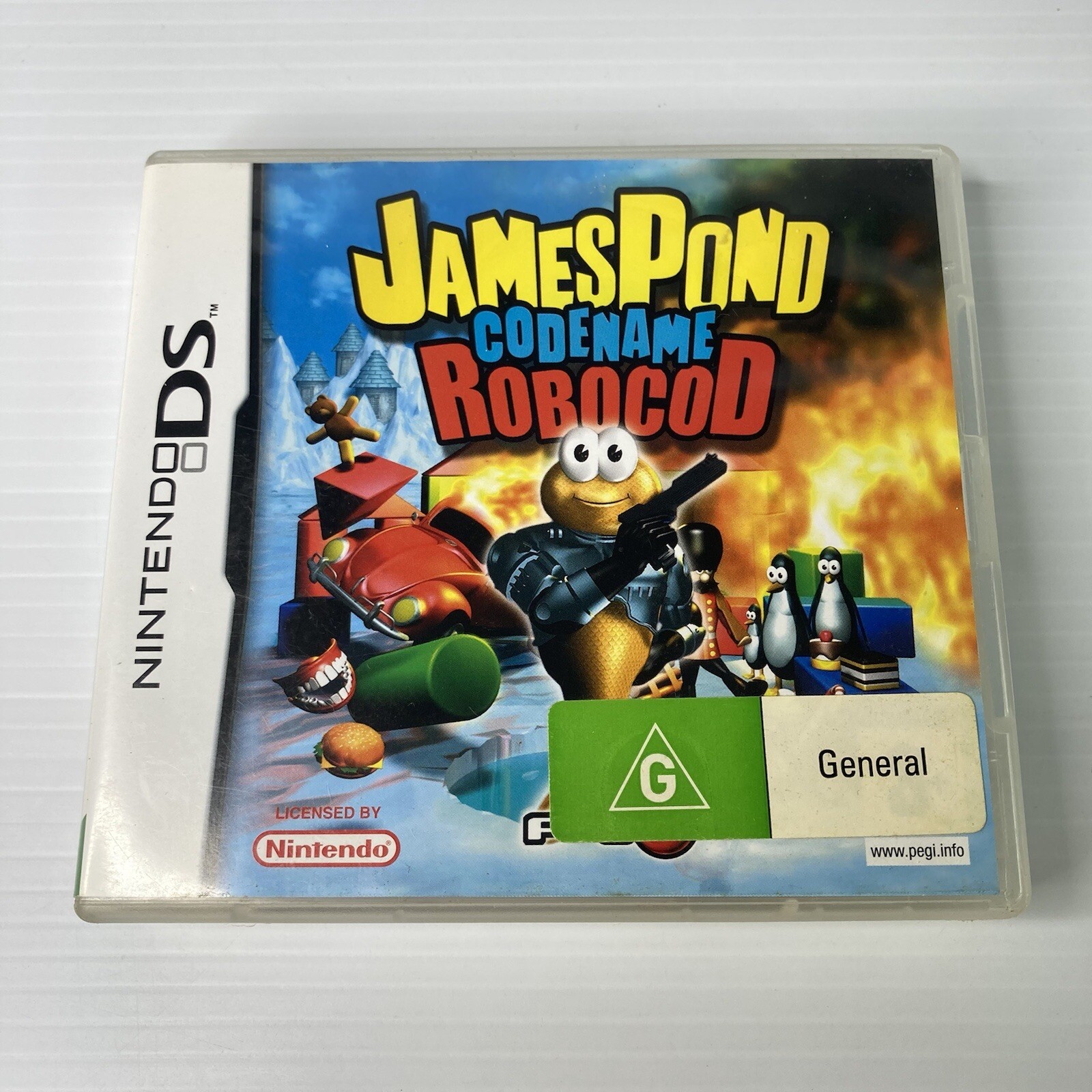 James Pond Codename Robocod - Nintendo DS Game - Complete w Manual ...