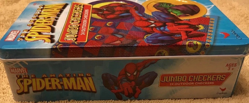 Spiderman Jombo Checker Set | eBay