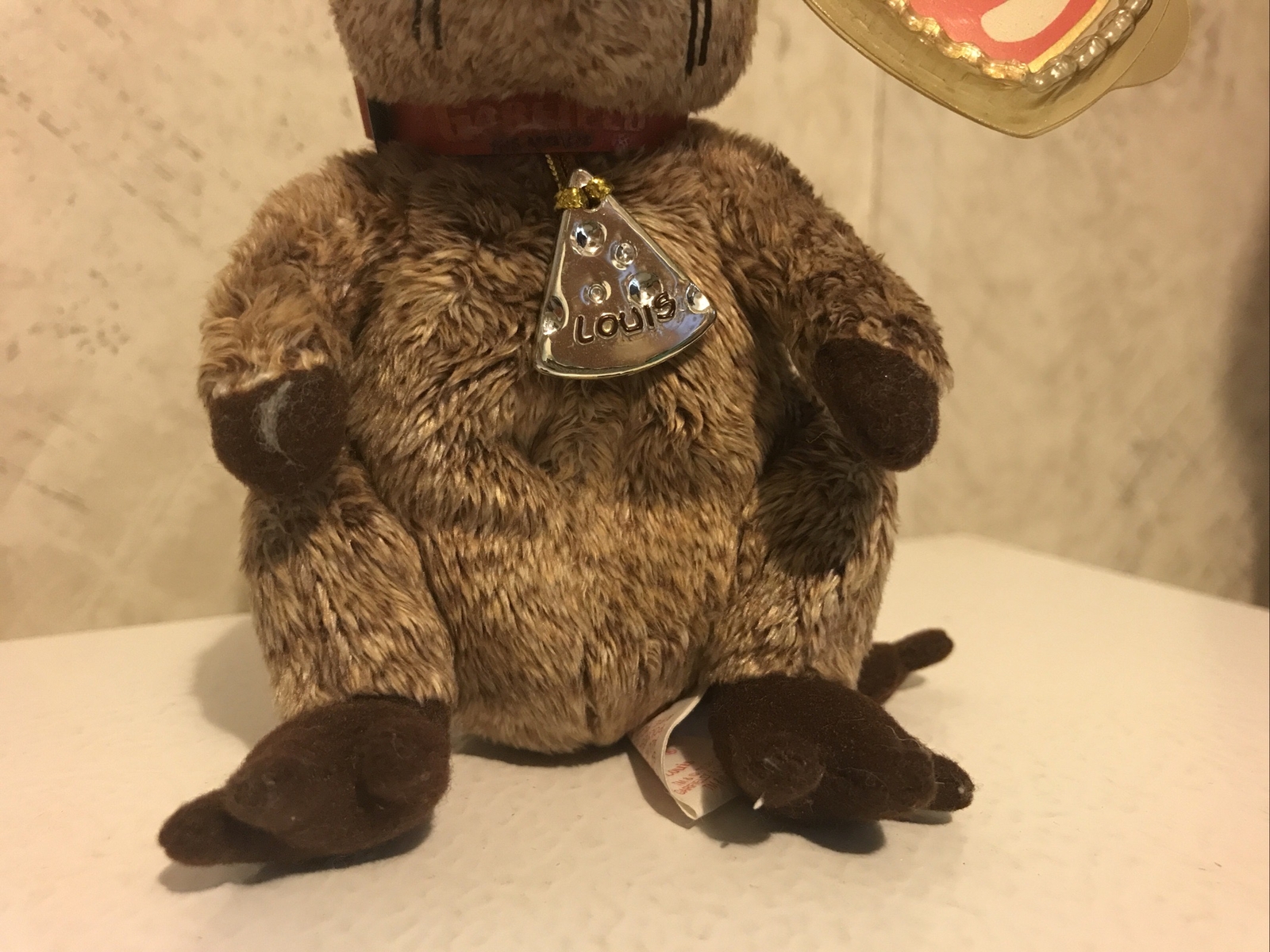 Ty 2004 Original Garfield S Friend Louis The Mouse 4 Brown Beanie Baby ...