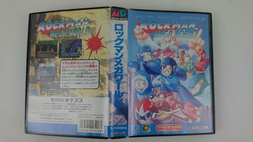 Rockman Mega World Megaman Genesis Megadrive Capcom Sega Japan anime ...