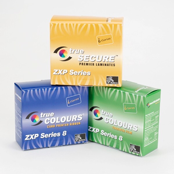 Zebra 800012-445 True Colours iSeries YMCK Color Ribbon for ZXP Series ...