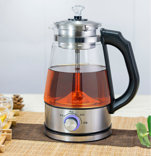Electric Kettle Health Pot Tea Infuser 220V Borosilicate Glass Teapot ...