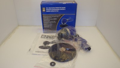 POWER FIST 8572638 6 in. Dual Action Orbital Air Sander NIB | eBay
