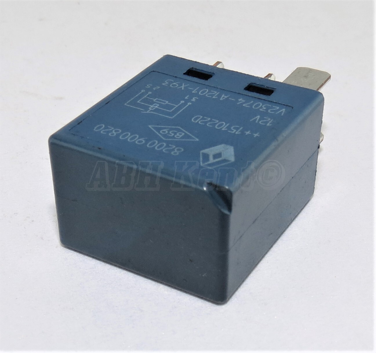 826-Renault (2008-2015) 4-Pin Blue Relay 8200900820 Tyco V23074-A1201 ...