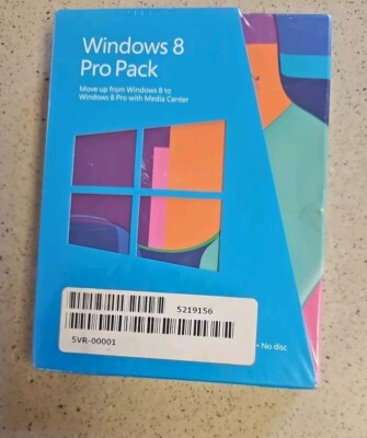Microsoft 5VR-00001 Windows 8 to Windows 8 Pro Upgrade - 1 License, 32/ ...