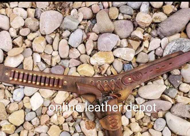 Western Cartridge Belt Ammo Rigs Saas Colt .22.357.44.45.38. | eBay