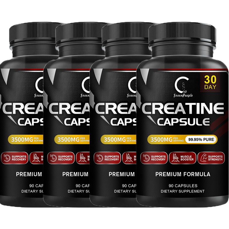 Creatine Monohydrate 360 Capsules - Muscle Explosion,Endurance/Energy ...