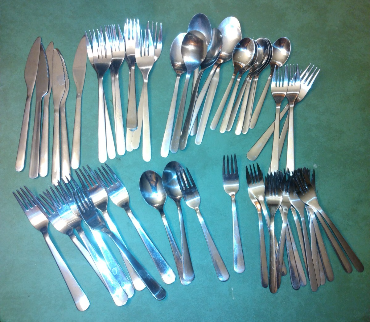 Ikea stainless steel flatware Mix Lot 55pcs (J) | eBay