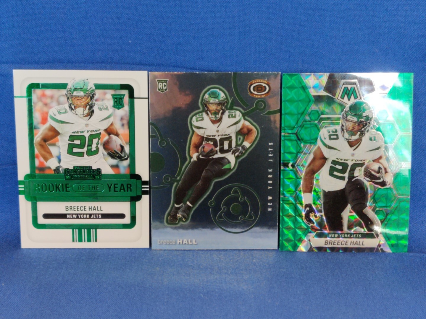 Breese Hall 2022 Dynagon (RC) & Green Contenders Rookie Of The Year ...