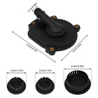 Engine Crankcase Vent Valve Oil Separator Kit Cover w/Seal Set For ...