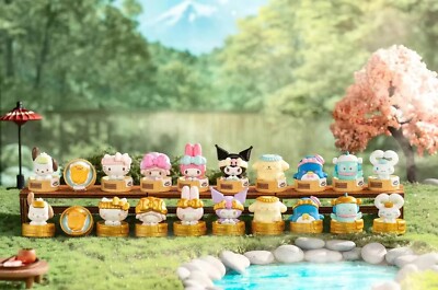TOP TOY MINIATURES Sanrio Character Mini Onsen Hot Springs Blind Bag ...