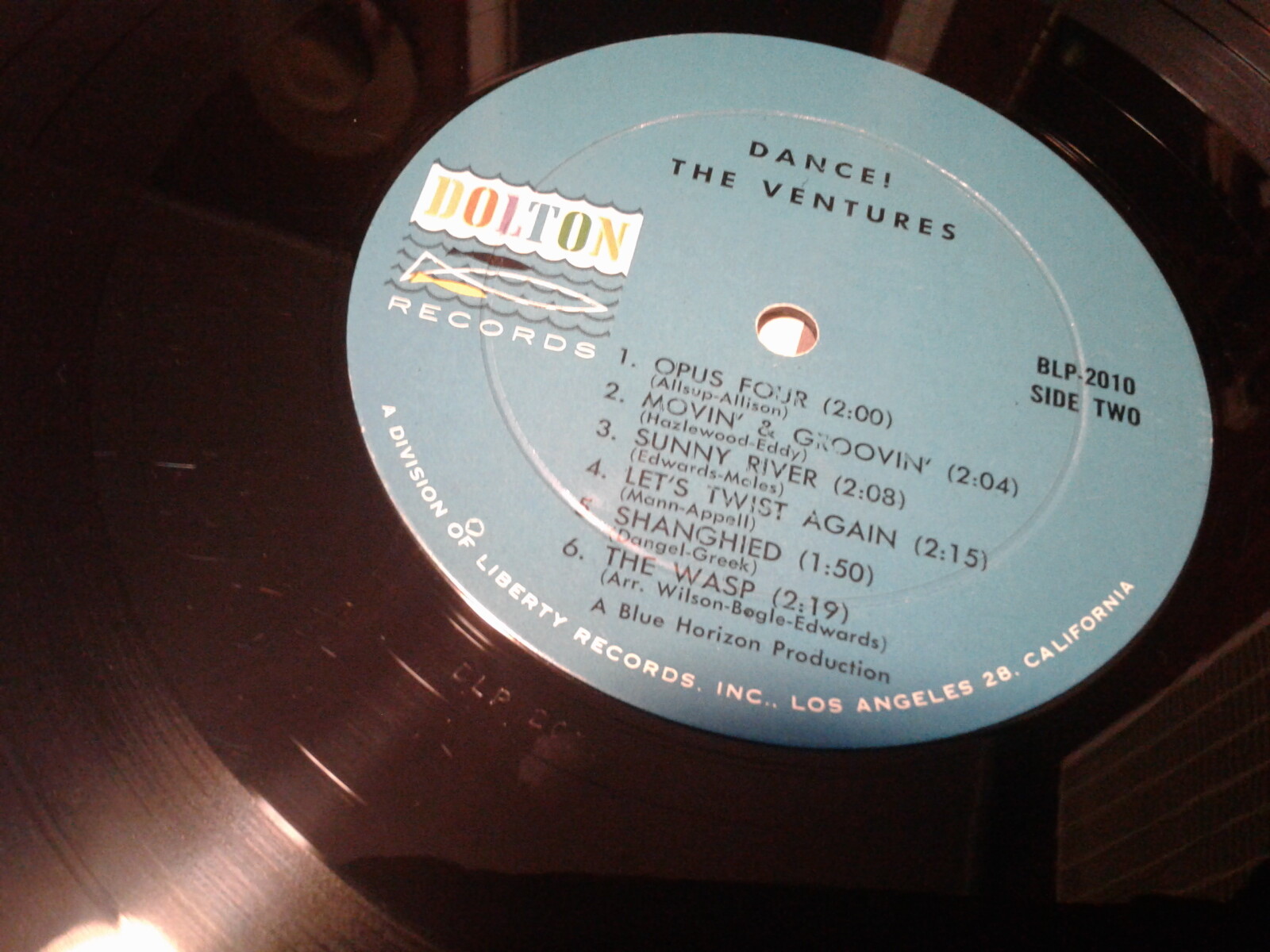 THE VENTURES ~ TWIST WITH THE VENTURES / DANCE! ~ LP 1963 ~ VG+/VG+ ...