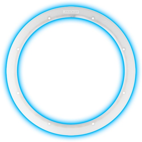 KICKER 47KLSR10 MARINE/BOAT/CAR RGB/LED SPEAKER RING FOR 10" SUBWOOFER ...