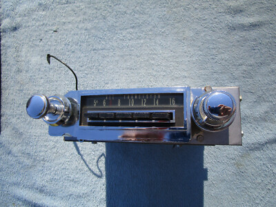 1963 Chevy Impala AM Bel Air Radio Works rebuilt | Genuine OEM | United ...