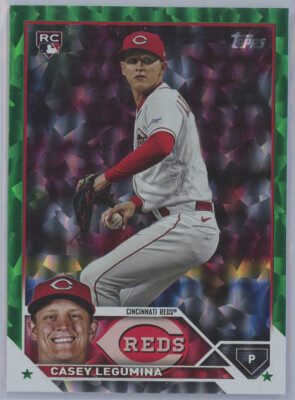 2023 Topps Update Green Foilboard #US277 Casey Legumina Reds RC 030/499 ...