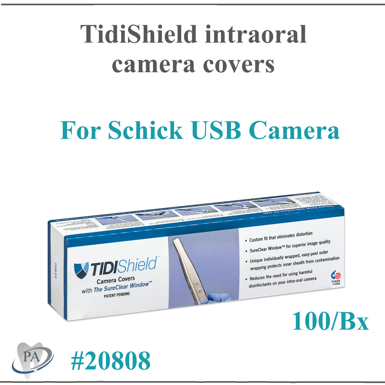 Dental Schick USB Camera Covers Intra-Oral Camera Sheaths Tidi, Sleeves ...