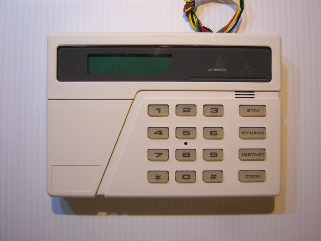 ADEMCO FBII Security Dimensions Sk-4lc LCD Keypad 6 Zones for sale ...