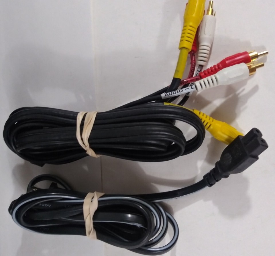 JVC XV-FA95GD DVD/CD Player 7 Disc Changer With Power Cord & AV Cables ...