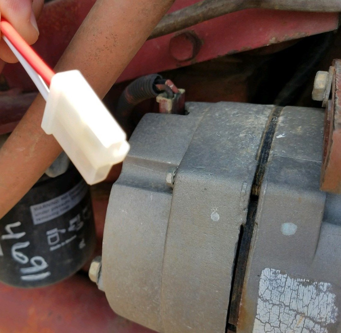 Pigtail for GM Chevy Pontiac Olds 2 Wire Delco Alternator - Internal ...