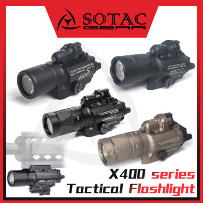 Tactical X400/X400U X400V/X400V IR Light X400 Series Flashlight SOTAC ...