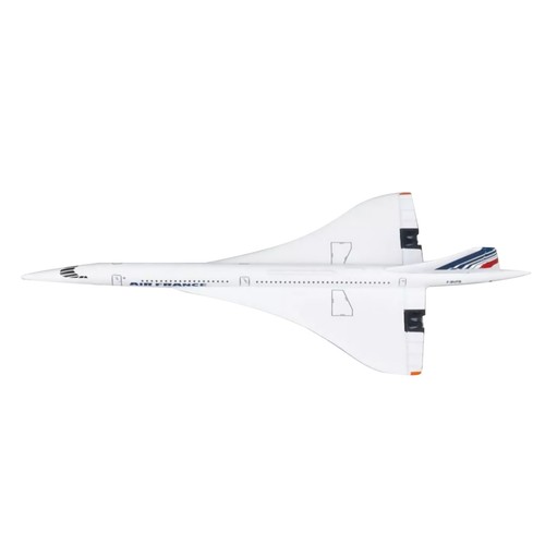 Metal Air France Concorde Plane Model Toy Diecast Collection Scale 1: ...