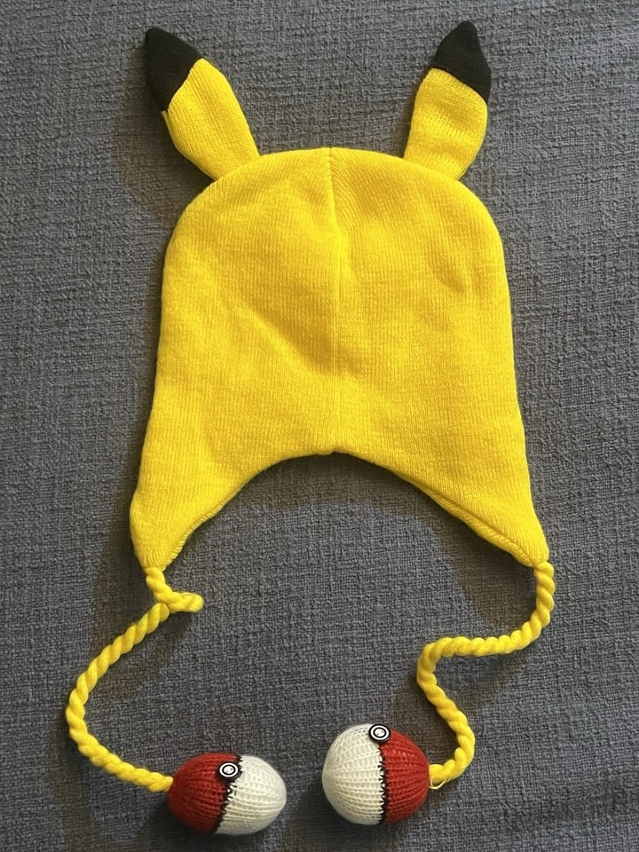 Pokémon Pikachu Laplander Hat Beanie One Size Fits Most Kid Teen Adult ...