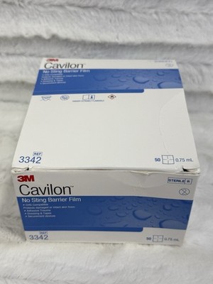 Box of 50 x 3M Cavilon 3342 No Sting Barrier Film Wipes 0.75 mL | eBay