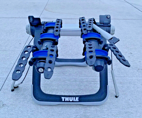 Locking Thule Raceway Pro 3 Bike Trunk Hatch Rack - w/ Key - Excellent ...