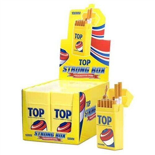 TOP Strong Box Cigarette Case - 100mm Long's 100's Size (12 Boxes ...