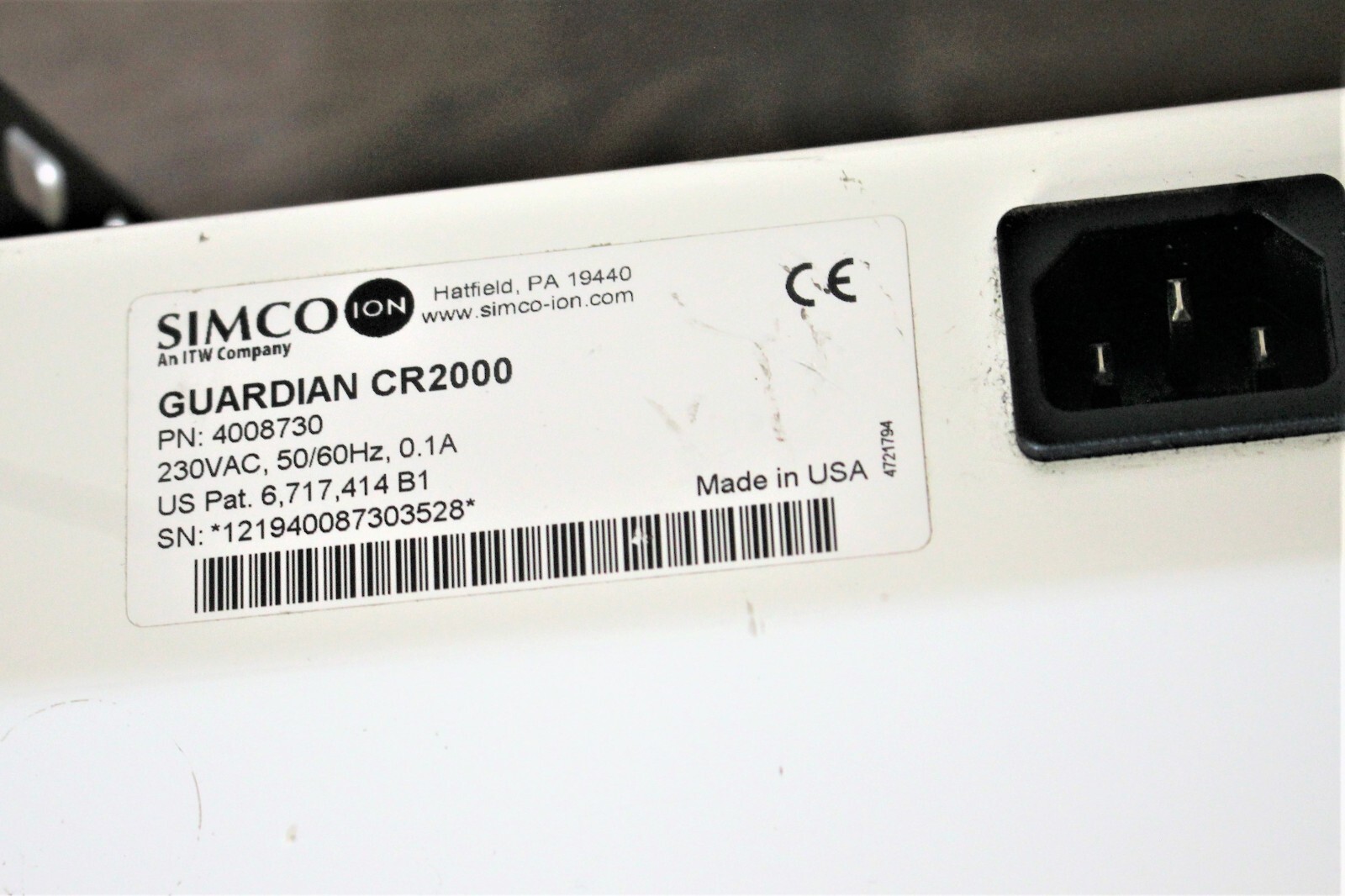 Simco Ion Guardian CR2000 Ionizer Ionizing Air Blower 2 Fan ( 6639) | eBay