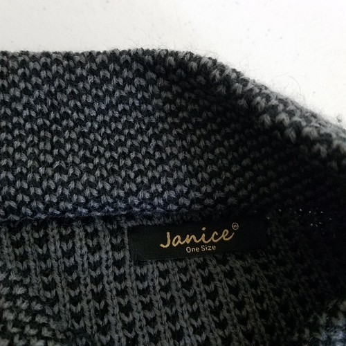 Janice Apparel Knit Wrap Middleton Toggle Turtleneck Cape Poncho ...