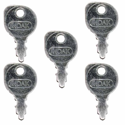 5Pk INDAK ignition key for Snapper John Deere Husqvarna Scag 1717163SM ...