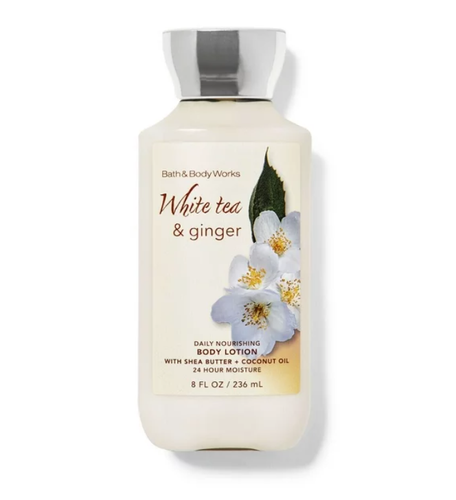 BATH AND BODY WORKS WHITE TEA & GINGER BODY LOTION 8 FL OZ | eBay